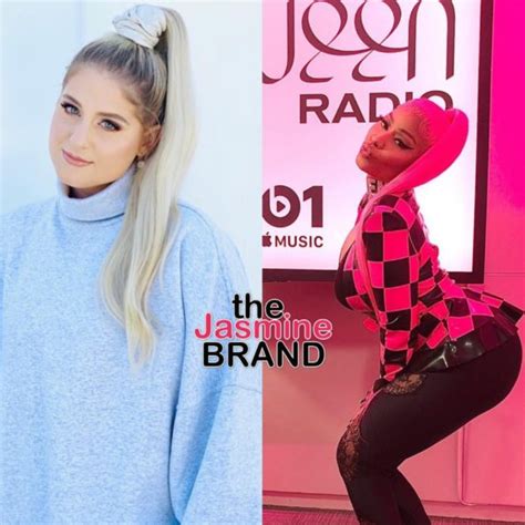 Nicki Minaj Teases New Music Collaboration With Meghan Trainor Listen
