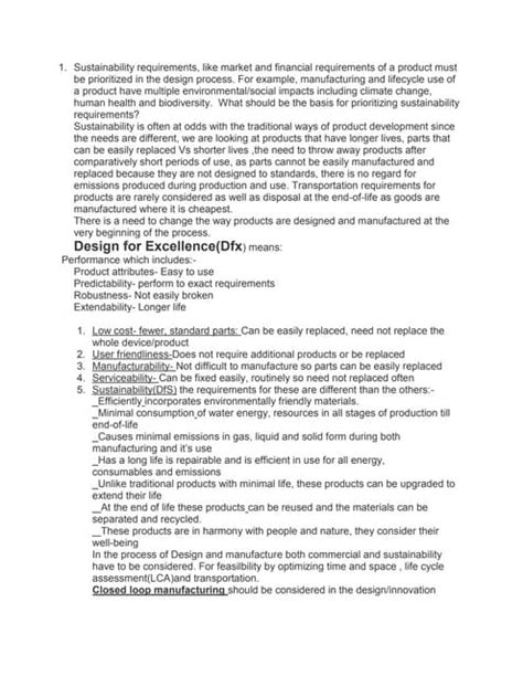 Sustainability Requirements 3 Docx Environment Science