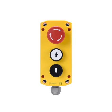 Xdl Jb P Push Button Switch Station Mm No Nc Pushbutton Switches Box V Yellow On Off