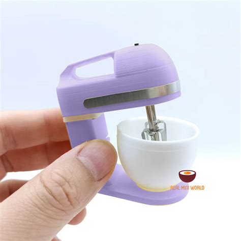Miniature Baking Real Working 2in1 Mixer Tiny Baking Store Real Mini World