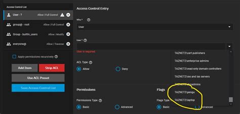 Smb Shares Not Showing All Domain Usersgroups In Permissions Truenas Community