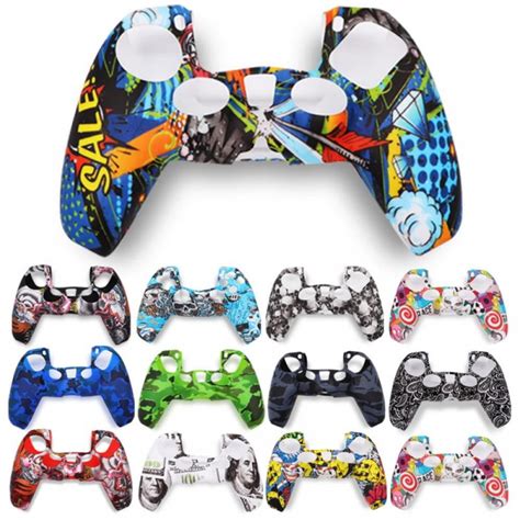 Buy For Ps5 Controller Cover Silicone Case Skin Protective Covers For