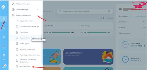Hướng Dẫn Chức Năng Modsecurity Directadmin