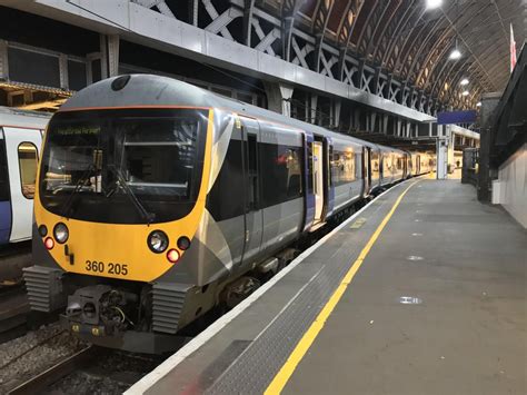 British Rail Class 360 Siemens Desiro Electric Multiple Unit Emu At