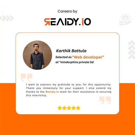 Karthik Battula On Linkedin Internship Careerjourney Mindorphins