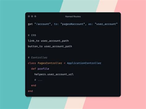 Understanding Named Routes In Ruby On Rails
