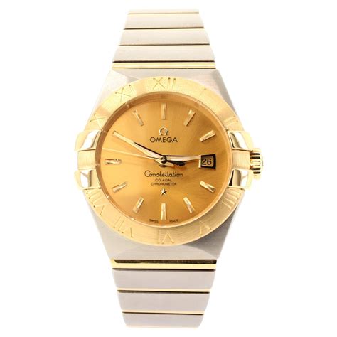 Omega Stainless Steel Constellation Original Dial Automatic Watch For