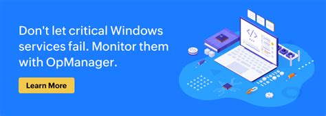 Unleash Optimal It Network Performance With Opmanagers Windows Service Monitoring Capabilities