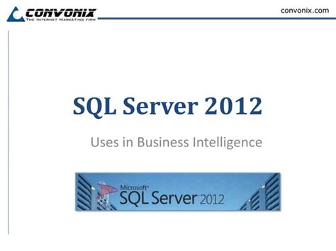 Sql Server 2012 Pptx