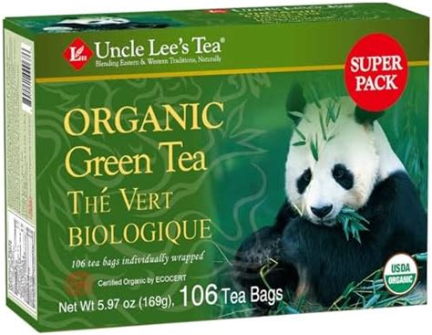 Uncle Lees Tea Organic Green 100 Bags Price In Uae Amazon Uae
