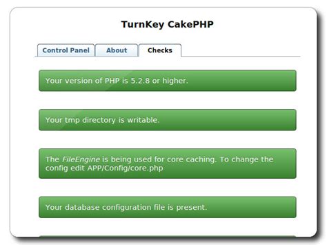 Cakephp Rapid Development Php Framework Turnkey Gnulinux