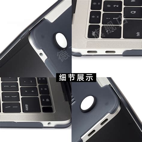 适用于苹果macbook笔记本保护壳pro14 Pro13纤薄透明壳air13 14耐磨防刮壳mac祼机套pro1516a2142透明保护壳虎窝淘
