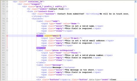 Js Animated How To Make A Contact Form Field Not Required Template