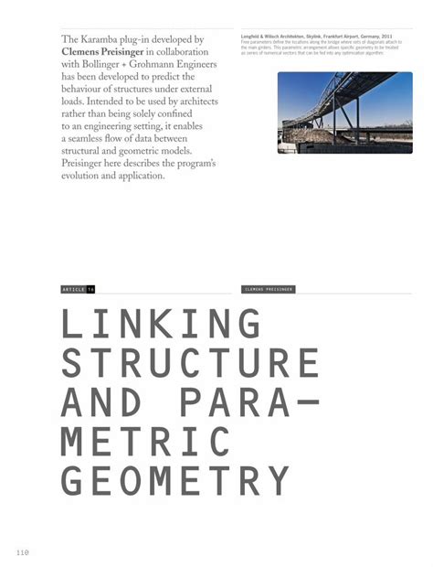 Pdf Linking Structure And Parametric Geometry Dokumen Tips