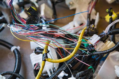 Wires Connectors Modules And Connections From A New Car Wiring