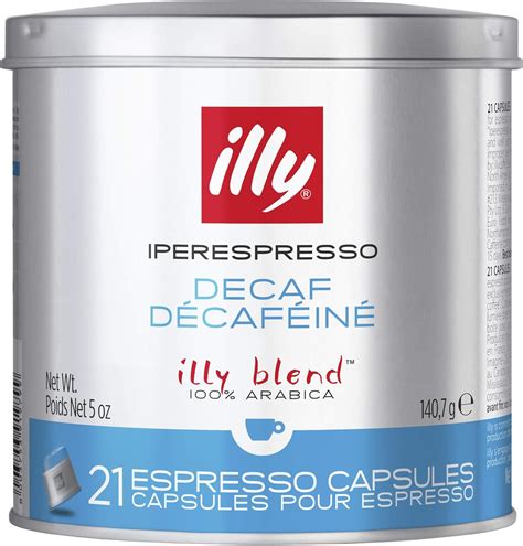 Illy Decaffeinated Iperespresso Capsules 141g Pack Of 2 Total 42