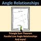 Free Angle Relationships Activity To Find Missing Angles In Puzzle For Geometry