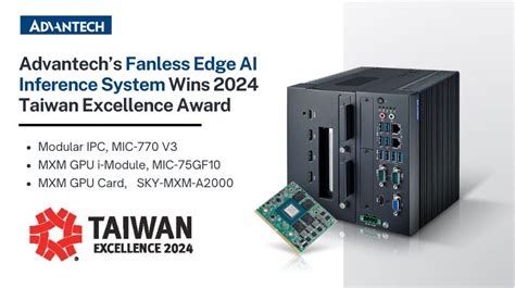 Advantech India Industrial Iot Group On Linkedin Taiwanexcellenceaward Advantech Modularipc