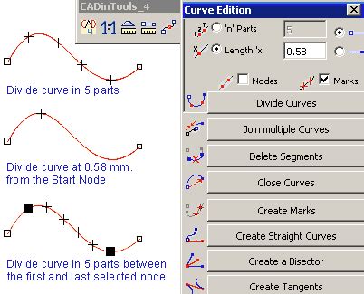 CADinTools For CorelDraw Features Curve Edition
