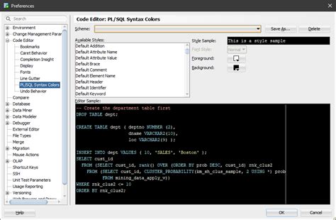 如何在Oracle SQL Developer中更改查询结果窗口的背景色 腾讯云开发者社区 腾讯云