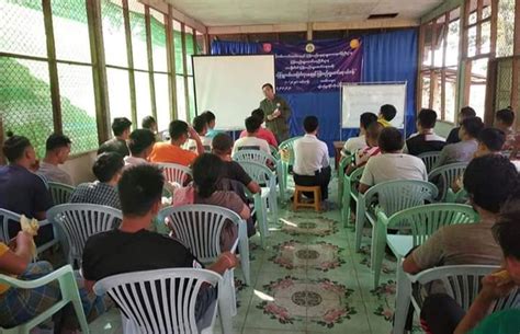 တာချီလိတ်မြို့နယ် စာရေးဆရာအသင်းမှ ရပ်ရွာအခြေပြု မူးယစ်ဆေးဖြတ်စခန်းတွင