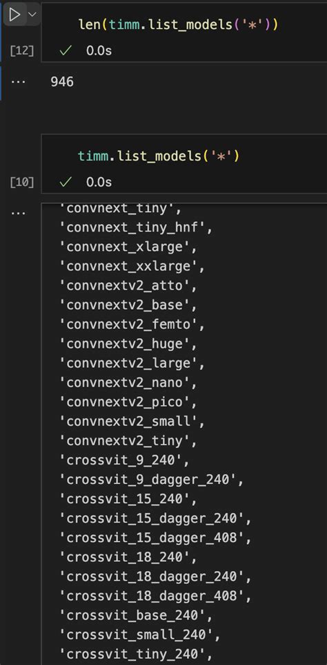 深度学习武器库 Timm 非常好用的pytorch Cv模型库 常用模型操作 零度的python武器库 博客园