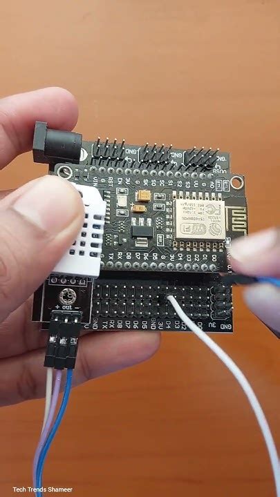 Temperature And Humidity Monitor Using Esp8266 Dht22 And Blynk Iot Shorts