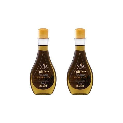 Oleo Capilar Muriel Vita Capili 80ml Jaborandi Kit C 2un Drogasil