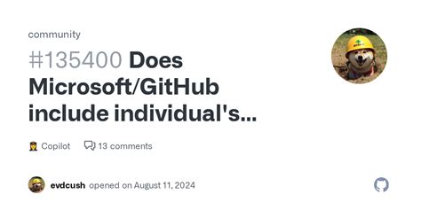 does microsoft github include individual s private repos as training