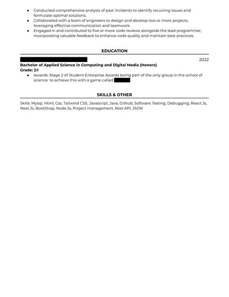 Resume Review Rresume