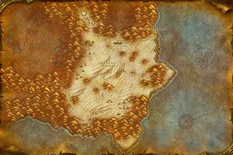 Tanaris — Zone Wow Classic Era Wow Classic Database