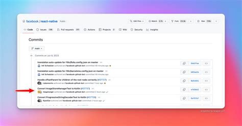 Thomas H On Linkedin Make My First Contribution To React Native