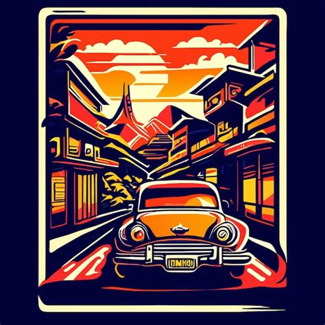 Dynamic Color Burst Tshirt Graphic Premium Ai Generated Vector