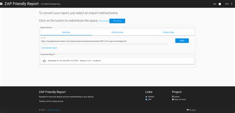GitHub Jiab Zap Friendly Report A Friendly ZAP Report Converter From XML To HTML And