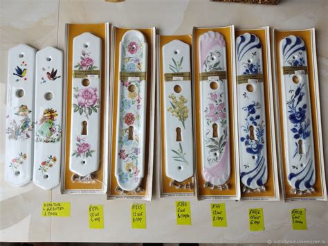 Винтаж Limoges Фарфор Дверные Накладки Франция купить в интернет магазине Ярмарка Мастеров по
