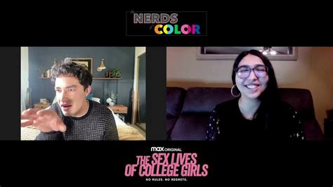 Gavin Leatherwood Discusses The Sex Lives Of College Girls Youtube