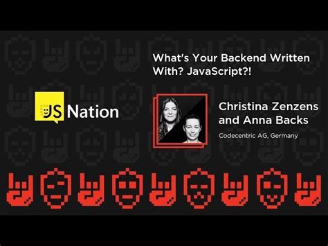 conference talks talk what s your backend written with javascript