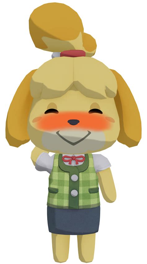 Isabelle Render Embarrassed By Supercarlosvillar On Deviantart