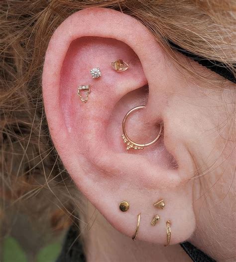 What Is A Double Flat Piercing At Joey Henriquez Blog