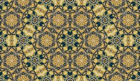 Seamless Circular Vector Pattern Background Decorative Swatch Textile Background Image And