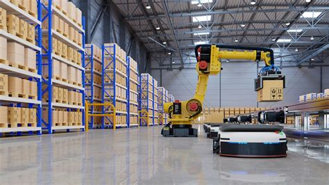 Automated Material Handling Efficiency In A Modern Industry Mro Electric Blog