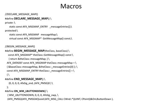 Mfc Message Handling Pptx