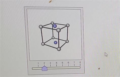 Solved Select The Sketch That Shows A Portion Of A Crystal
