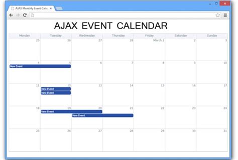 develop ajax event calendar in dot net by technodev fiverr