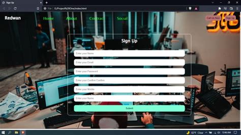 redwan ahmed on linkedin internship email project