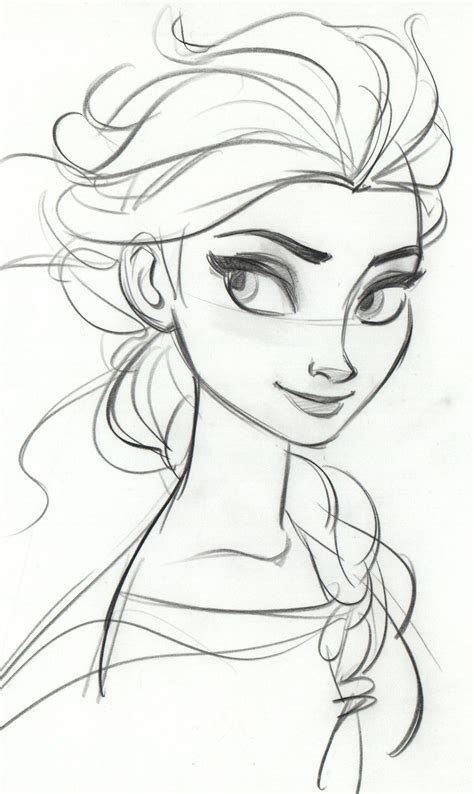 Frozen Drawing Elsa At Getdrawings Free Download