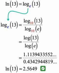 Change Of Base Formula