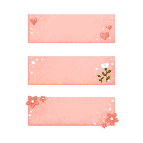 핑크 일러스트 색상의 귀여운 라벨 이름표 귀엽다 상표 이름 태그 집합 Png 일러스트 및 Psd 이미지 무료 다운로드 Pngtree