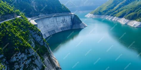 Hydropower Reservoirs Storing Water At High Elevations For Controlled Electricity Generation