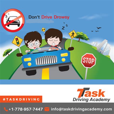 5 Critical Dangers Of Drowsy Driving You Must Avoid Task Driving Academy